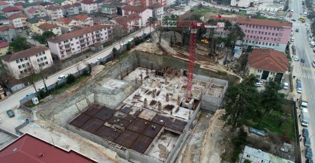 Kandıra hizmet binasının bodrum katları şekilleniyor - Hukuki Haber