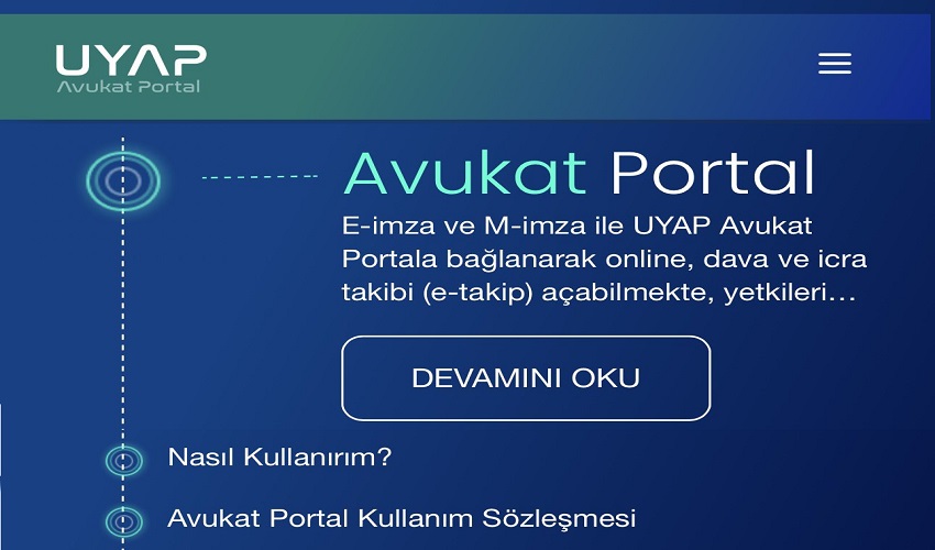UYAP avukat portal arayüzü yenilendi - Hukuki Haber